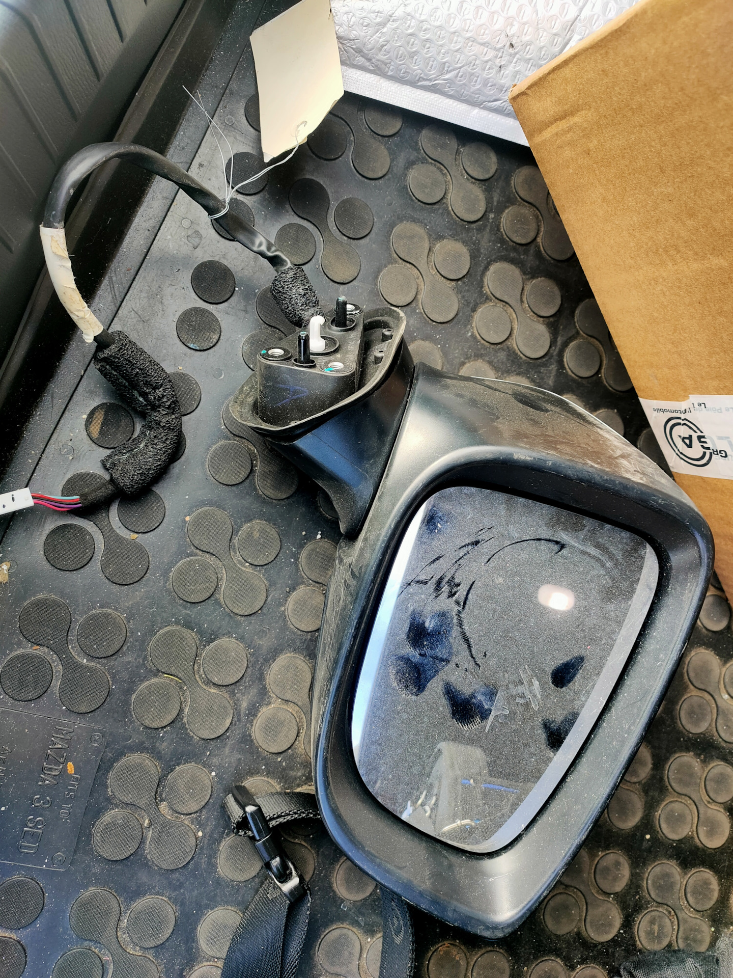 Установка зеркал от рестайла + их доработка. — Mazda 3 (3G) BM, 2,2 л ...