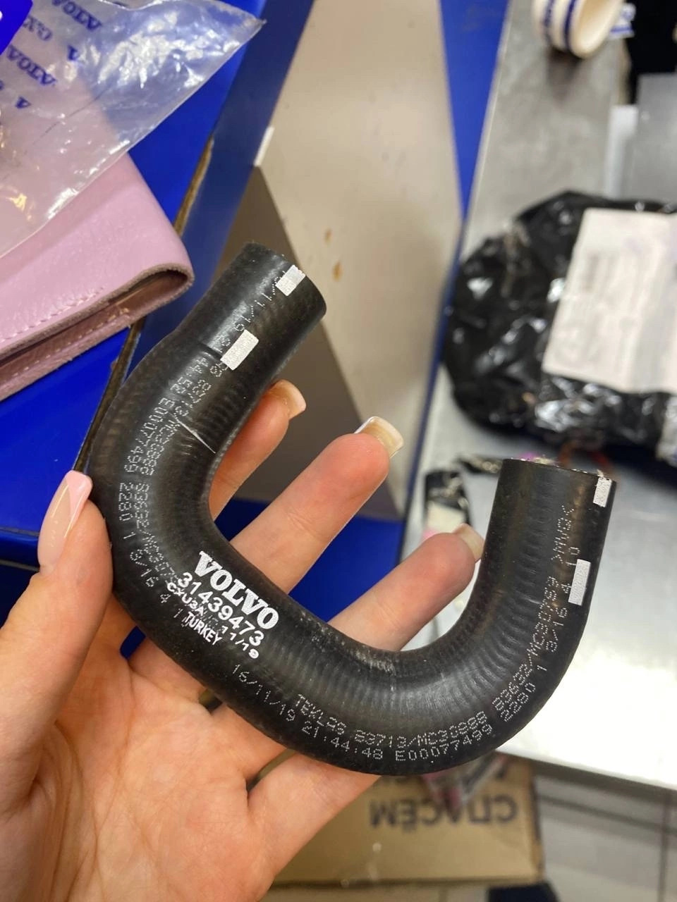 31439473 Трубка топливная медная Volvo | Запчасти на DRIVE2