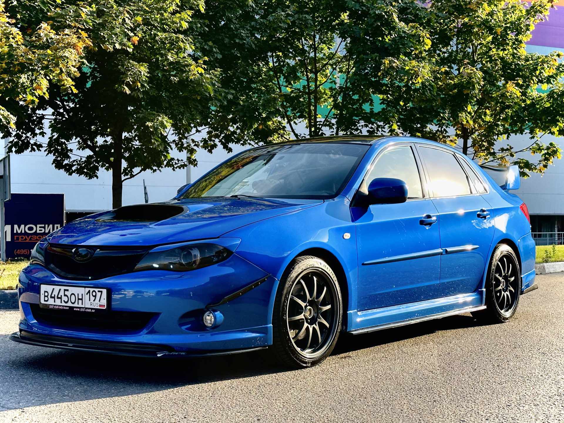 Просто осенние будни — Subaru Impreza WRX (GH/GE/GV/GR), 2,5 л, 2008 ...