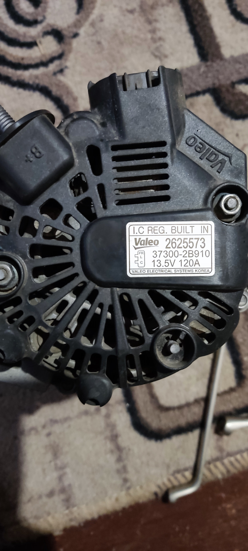 Генератор моросит… — Hyundai Creta (1G), 1,6 л, 2018 года | поломка ...