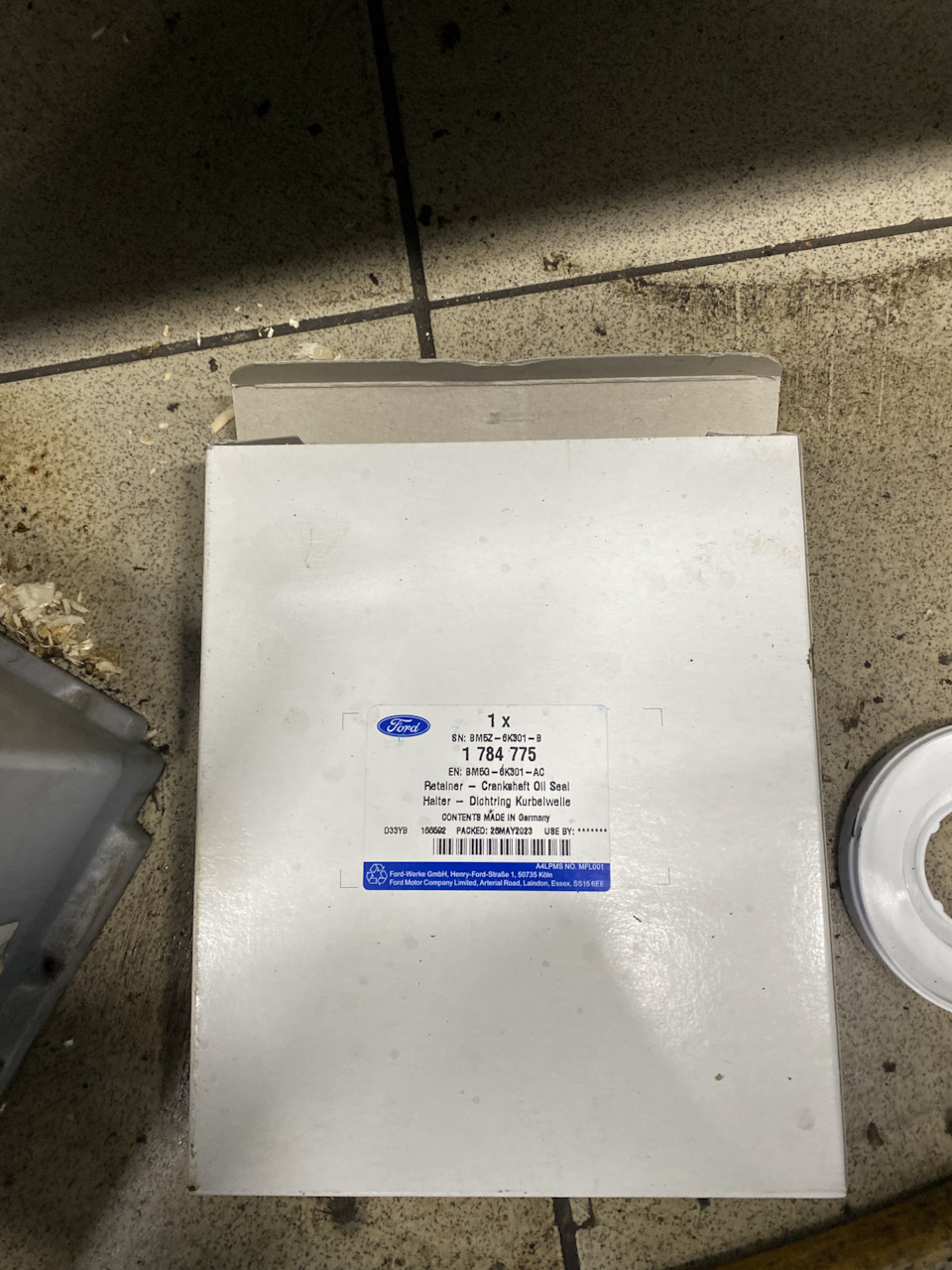 1784775 Сальник к/в задний в сборе / 1,25-1,6 Zetec-S/Duratec/Ecoboost ...