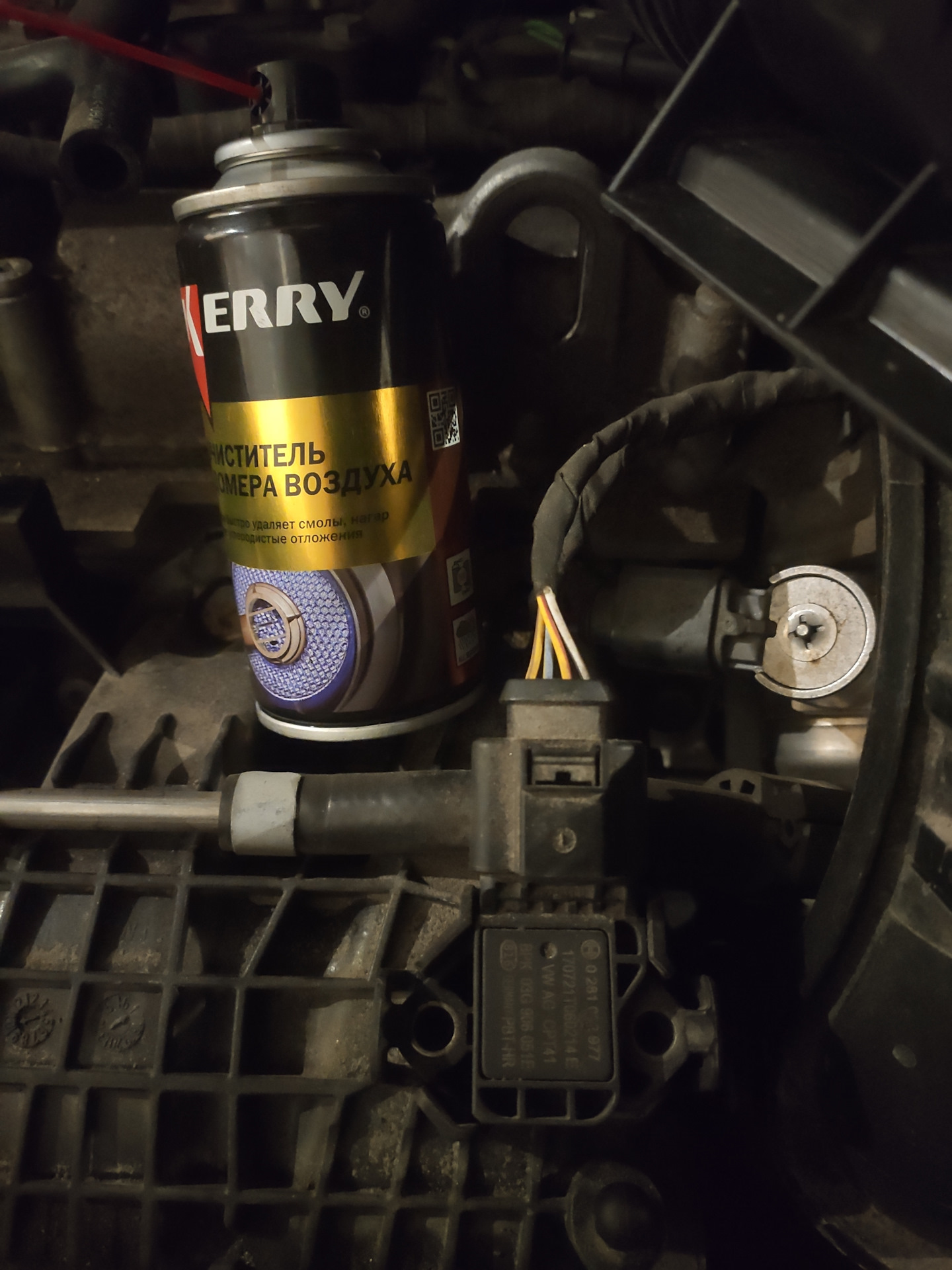 Чистка датчиков MAP на двигателях EA211 — Volkswagen Tiguan (2G), 1,4 л ...