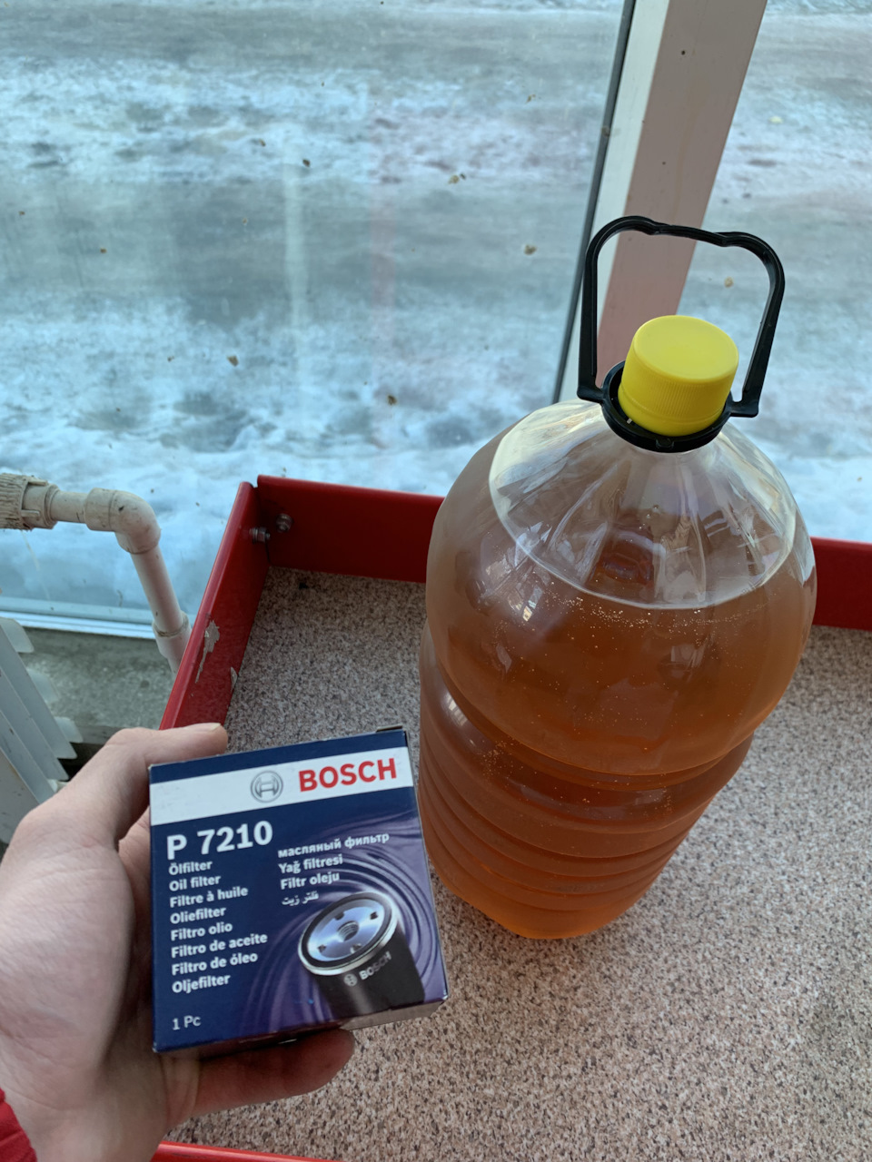 Масло и подсветочка — Subaru Impreza (GD/GG), 1,5 л, 2004 года ...