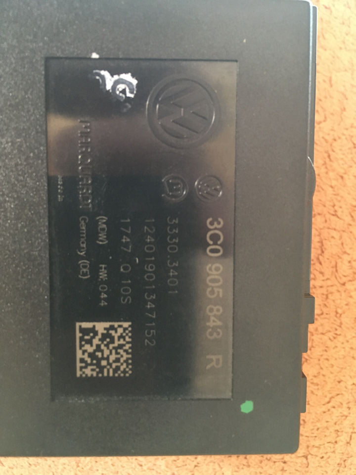 3C0905843R Замок зажигания Volkswagen VAG | Запчасти на DRIVE2