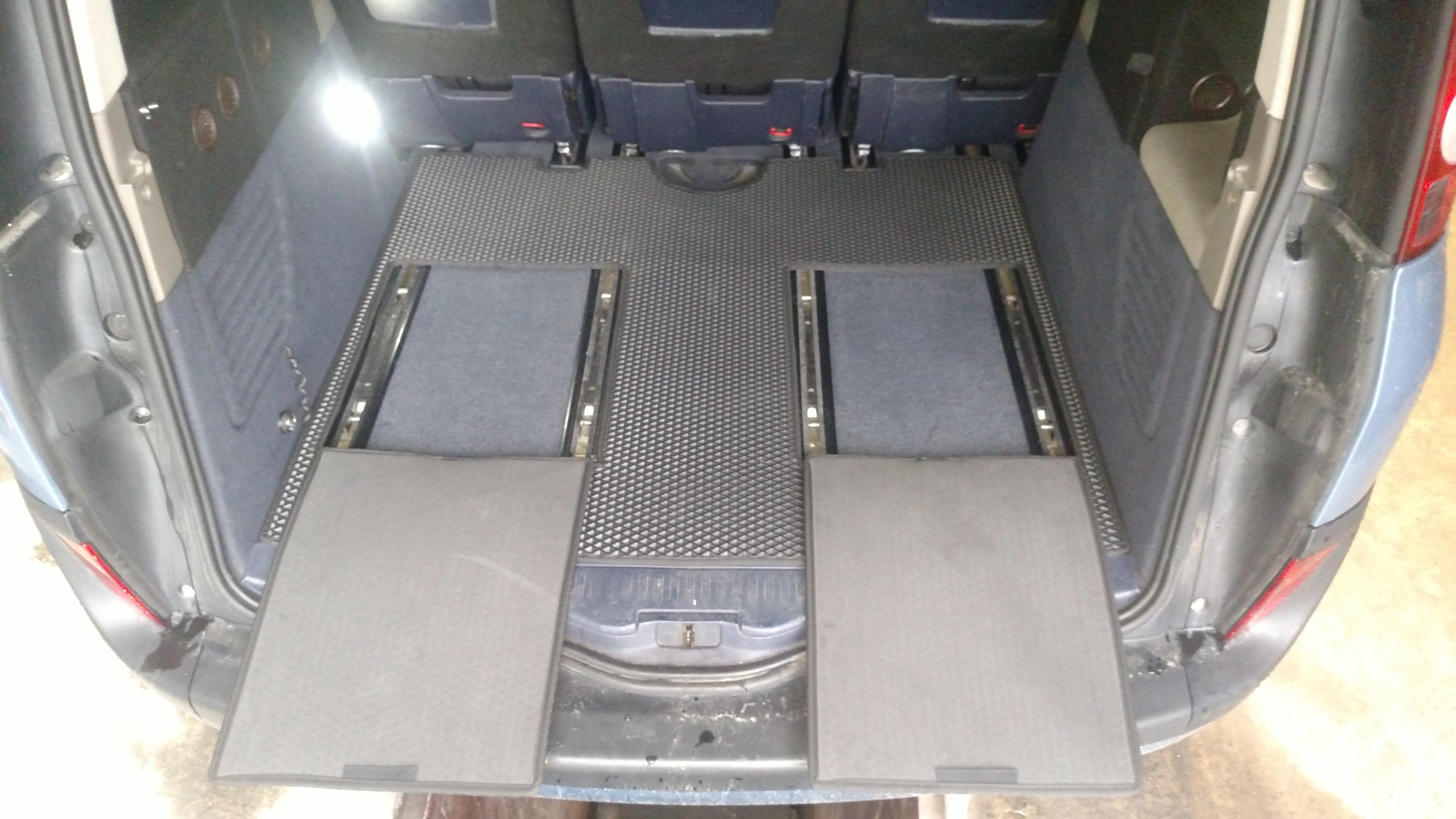 Коврик ЕВА в багажник, с модернизацией — Renault Espace IV, 2 л, 2004 ...