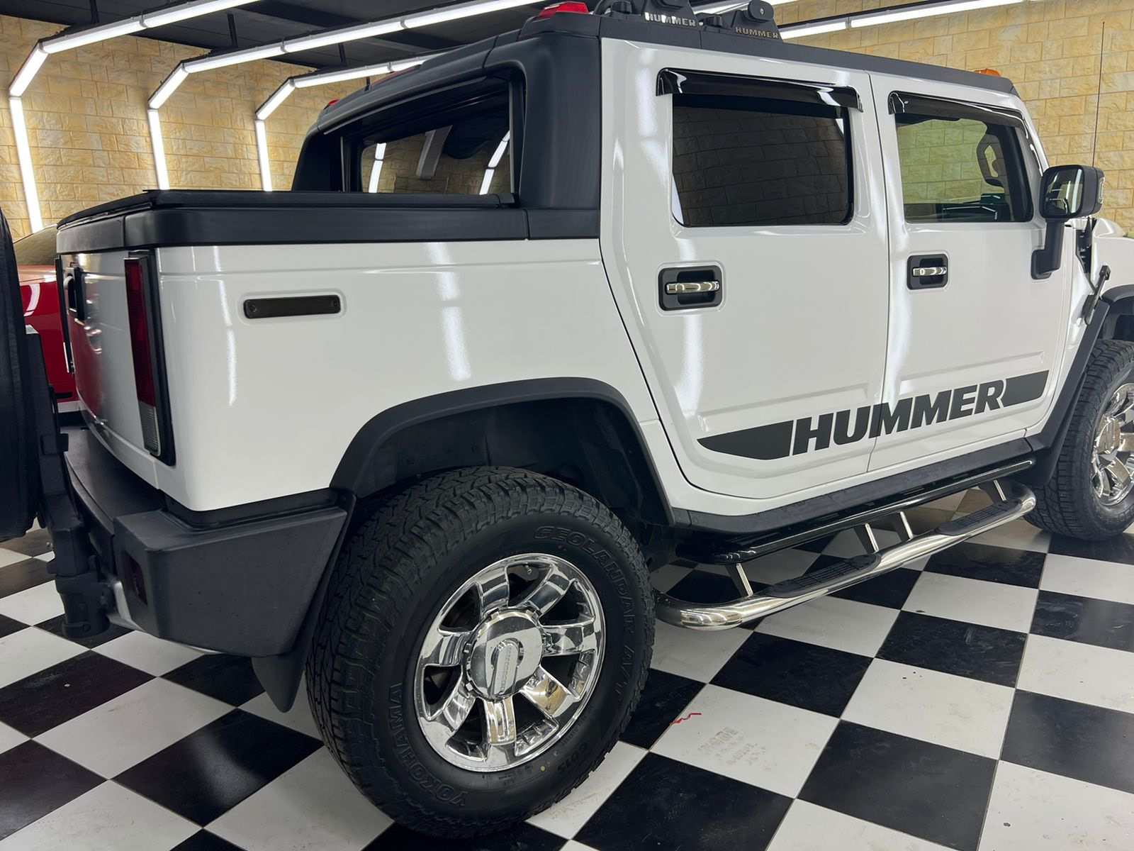 Hummer H2 SUT — небольшой штрих к внешнему виду. — Hummer H2 SUT, 6,2 л ...
