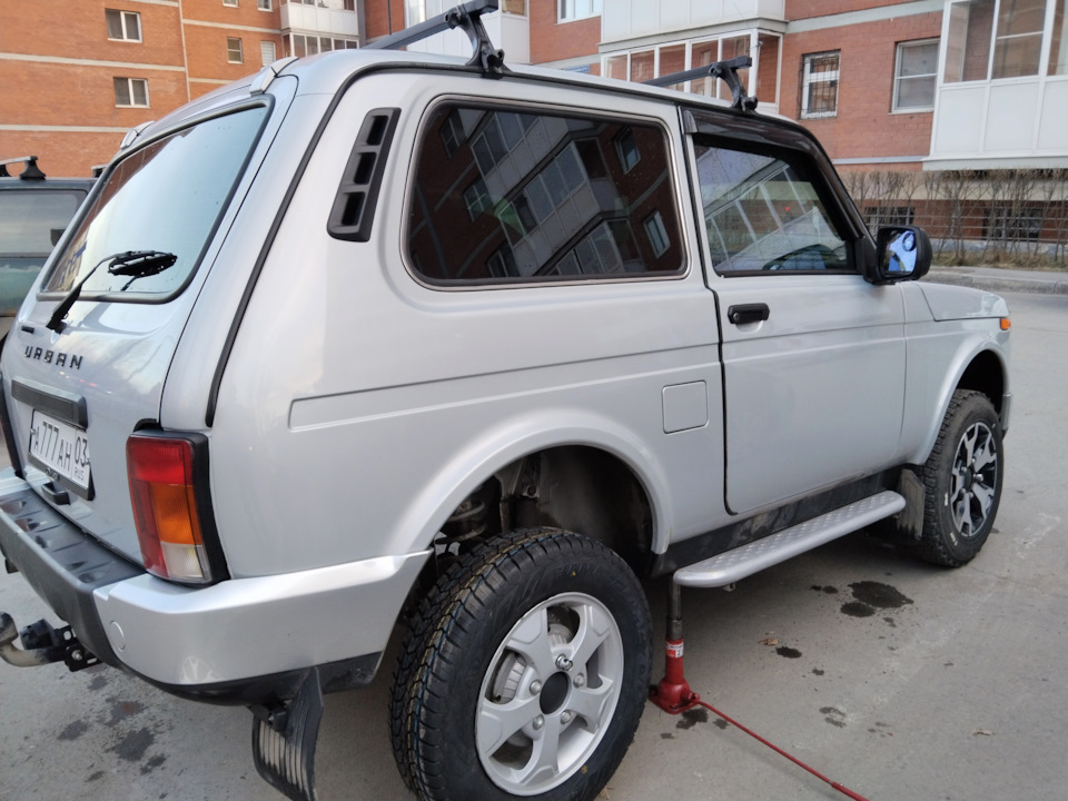 КАМА FLAME A/T 185/75 R16 — Lada 4x4 3D, 1,7 л, 2020 года | шины | DRIVE2
