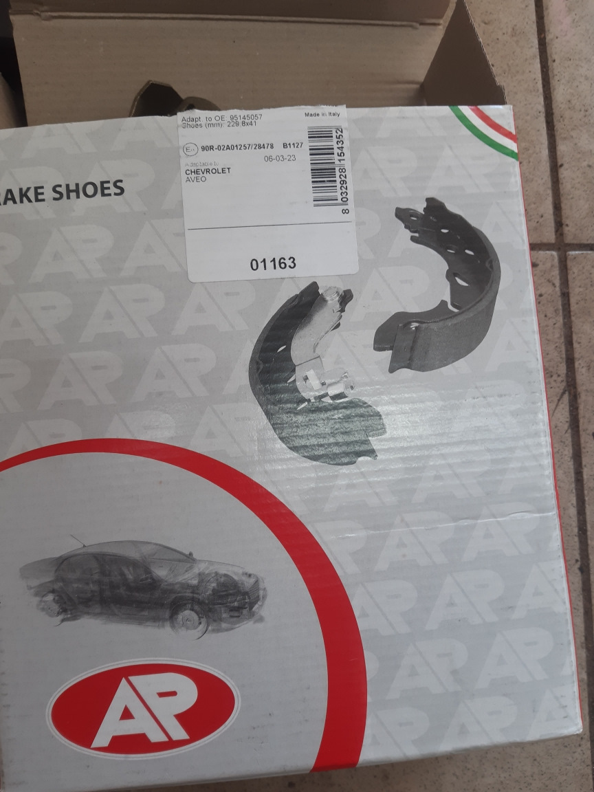 95145057 Барабанные тормозные колодки GM | Запчасти на DRIVE2