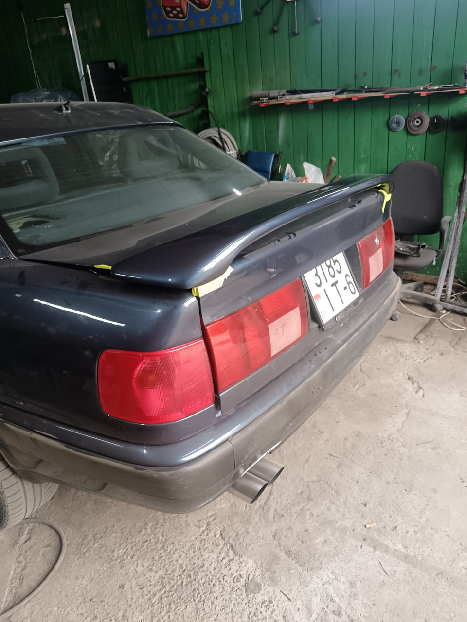 Сполер zender — Audi 100 (C4), 1,9 л, 1993 года | тюнинг | DRIVE2