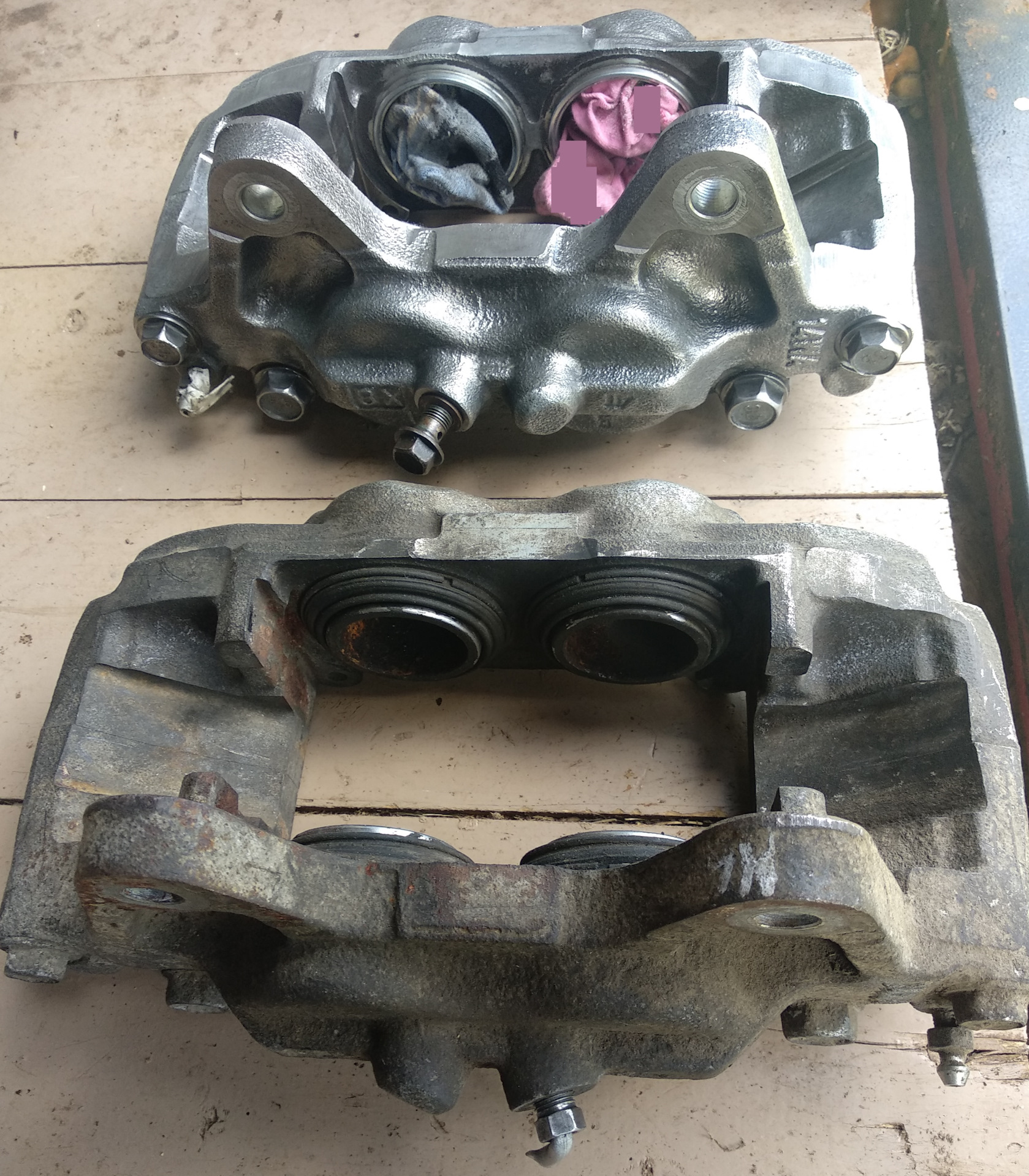 Передние тормоза от Prado 150 в Prado 120 — Toyota Land Cruiser Prado ...