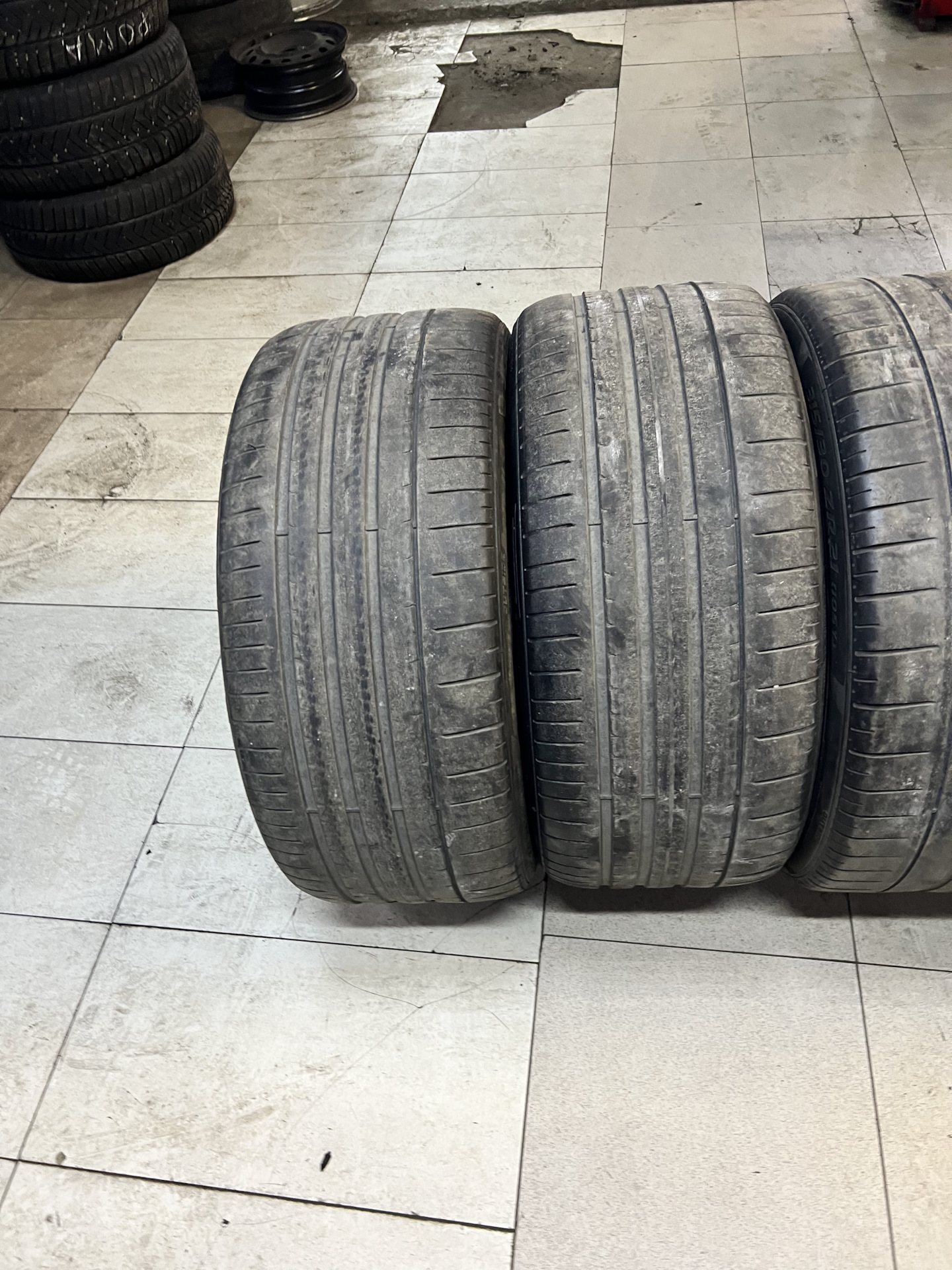 Купил новые шины R21. Старые отдаю в Дар ) — Porsche Panamera (2G) 971 ...