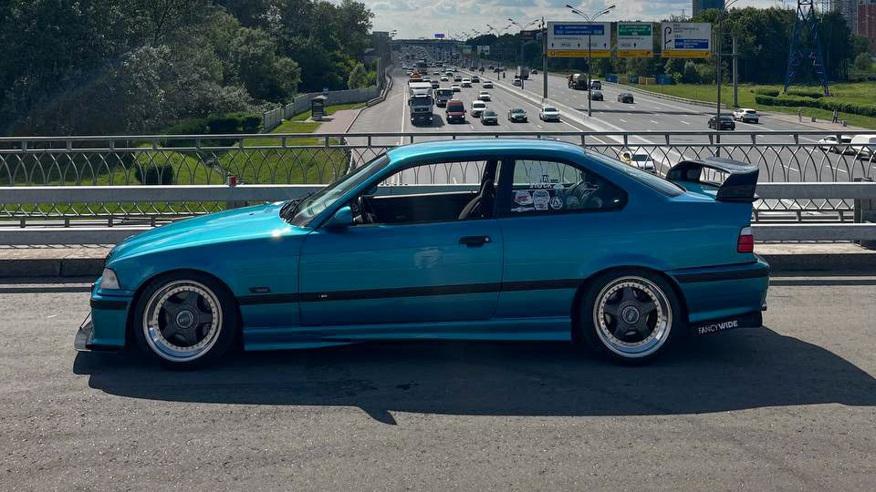 №111 Новый цвет Snapper rocks blue metallic — BMW 3 series Coupe (E36 ...