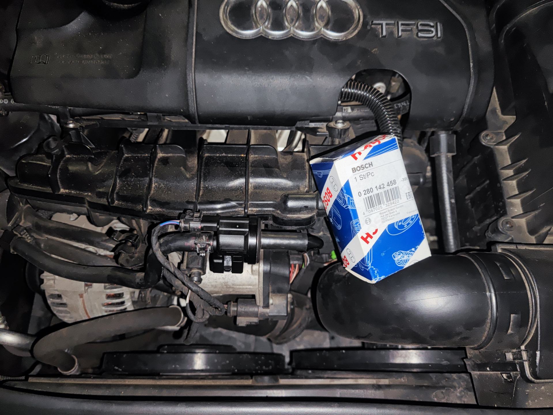 P0441 Ошибка Evap, стук на холостом ходу — Audi A3 Sportback (8PA), 1,8 ...