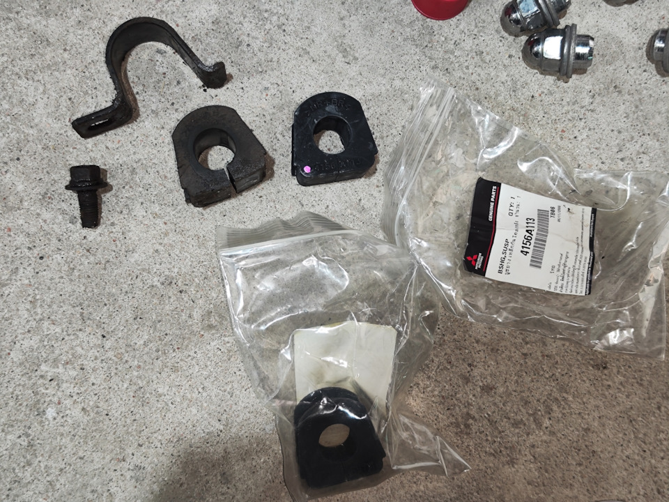 Замена втулок стабилизатора и обнаружение утечки масла… — Mitsubishi ...