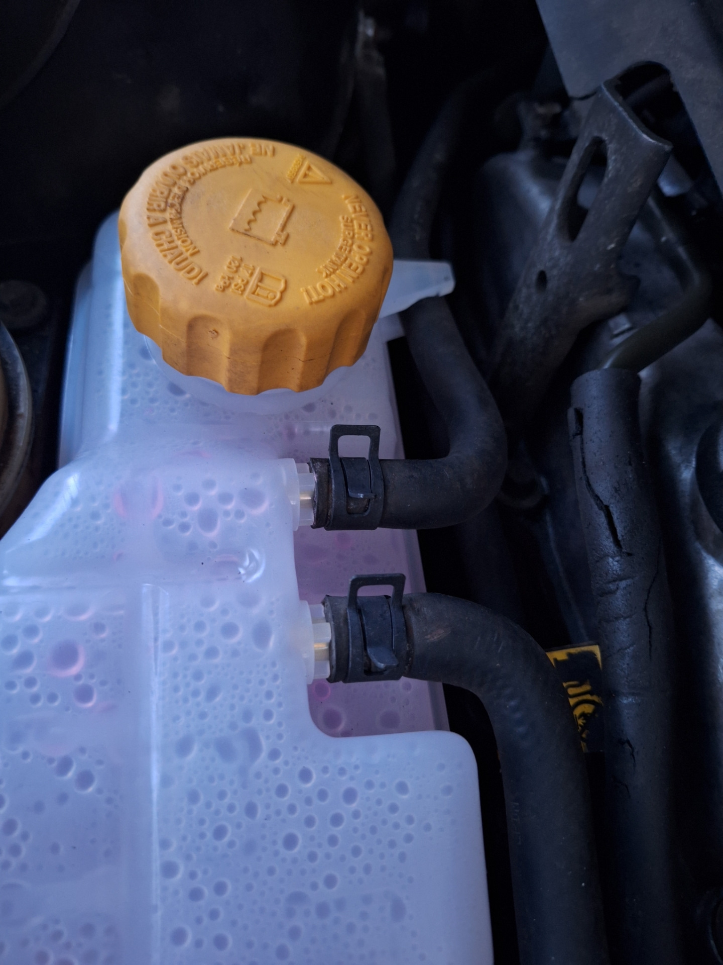 Замена расширительного бачка, крышки и накладок — Chevrolet Epica, 2 л ...