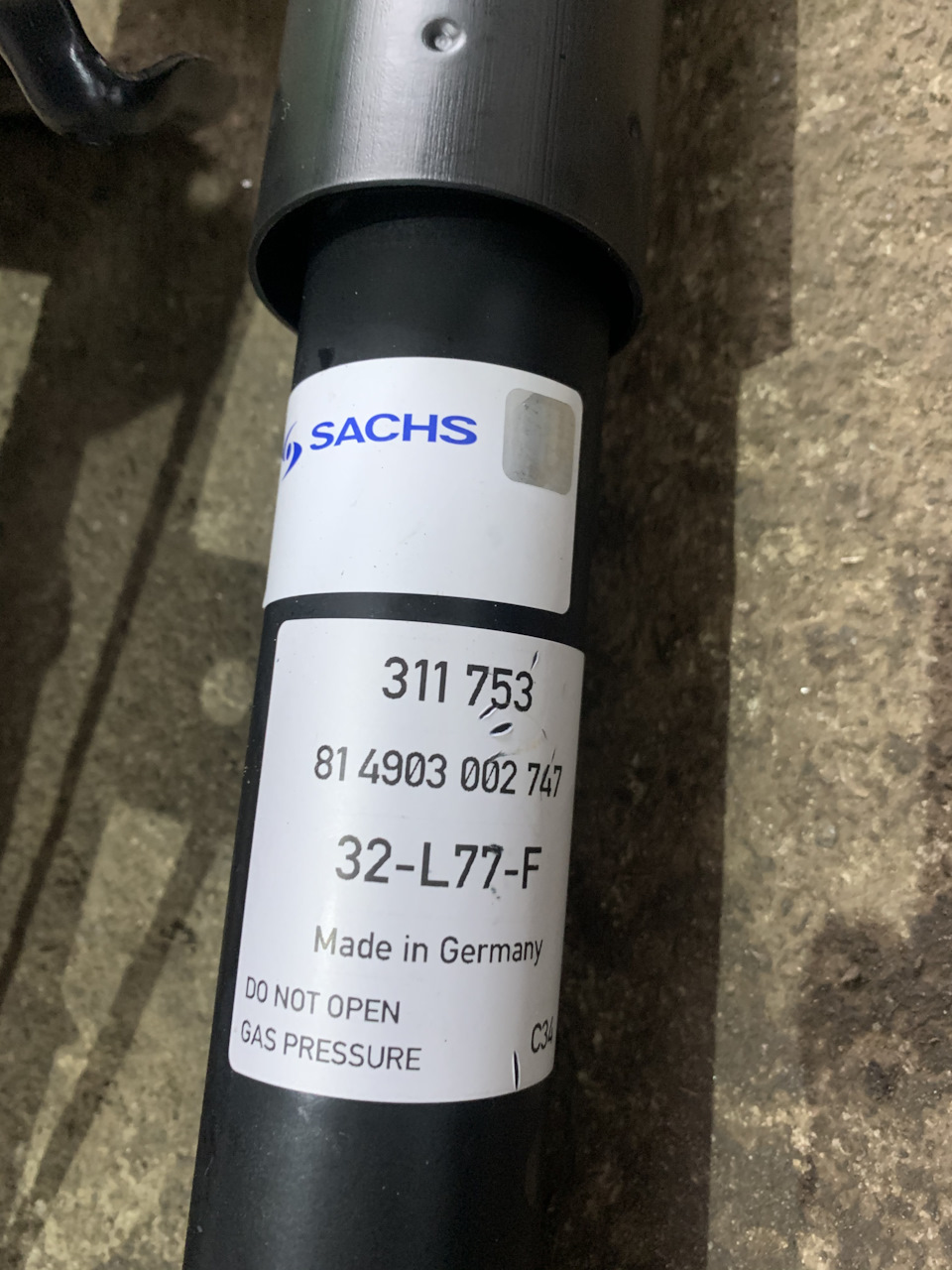 32L77F Амортизатор BOGE | Запчасти на DRIVE2