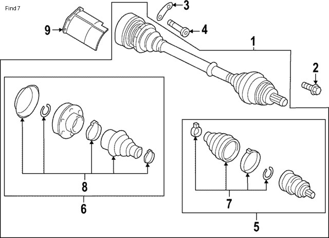 3Q0498203A Пыльник шруса VAG | Запчасти на DRIVE2