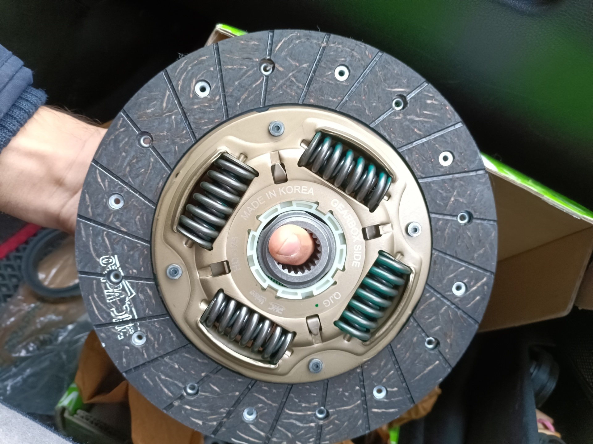 Замена обходного ремня и сцепы=) — Hyundai Solaris (1G), 1,6 л, 2013 ...