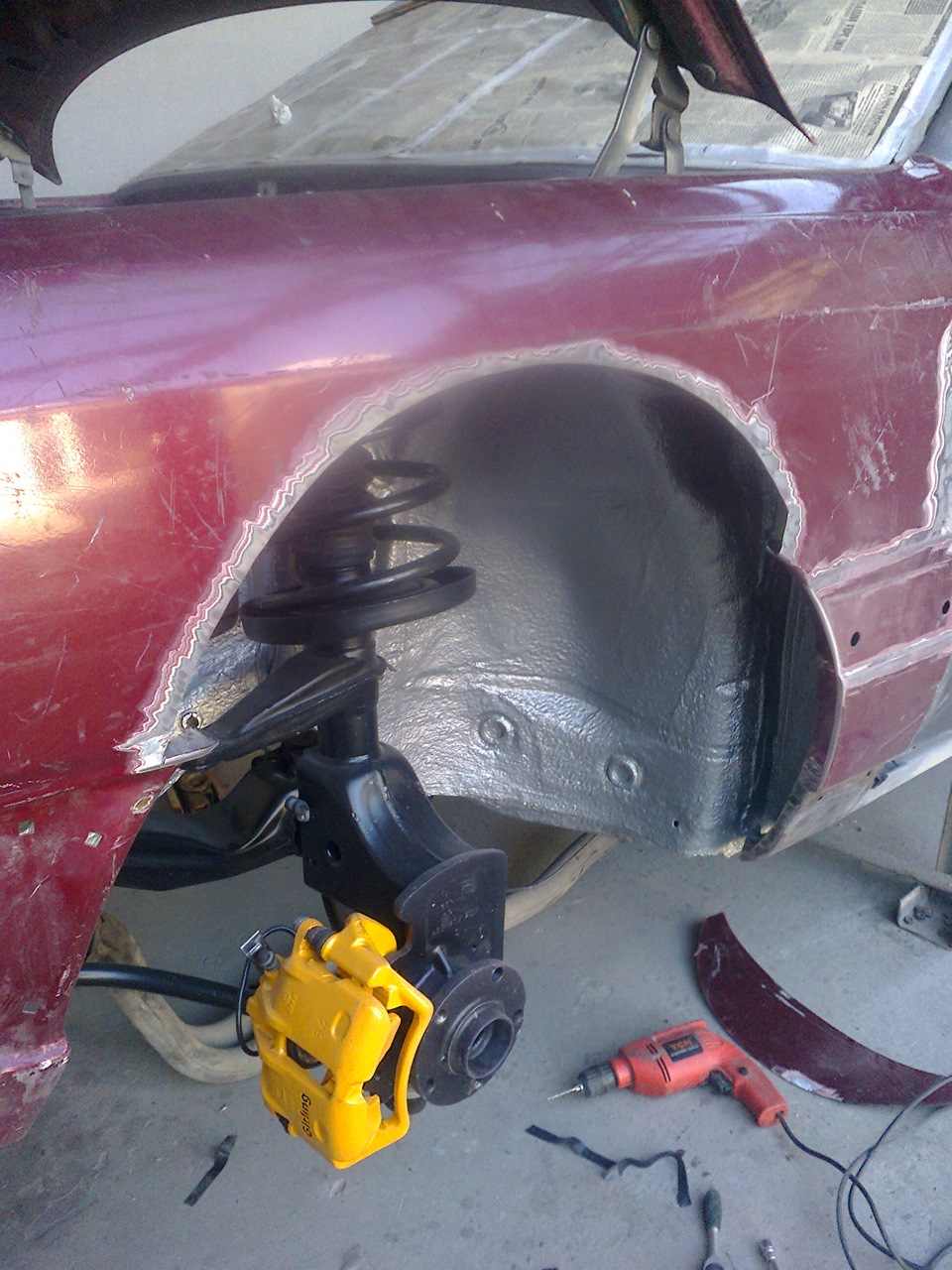 дутые арки — Audi 200 (C3), 1985 года | тюнинг | DRIVE2