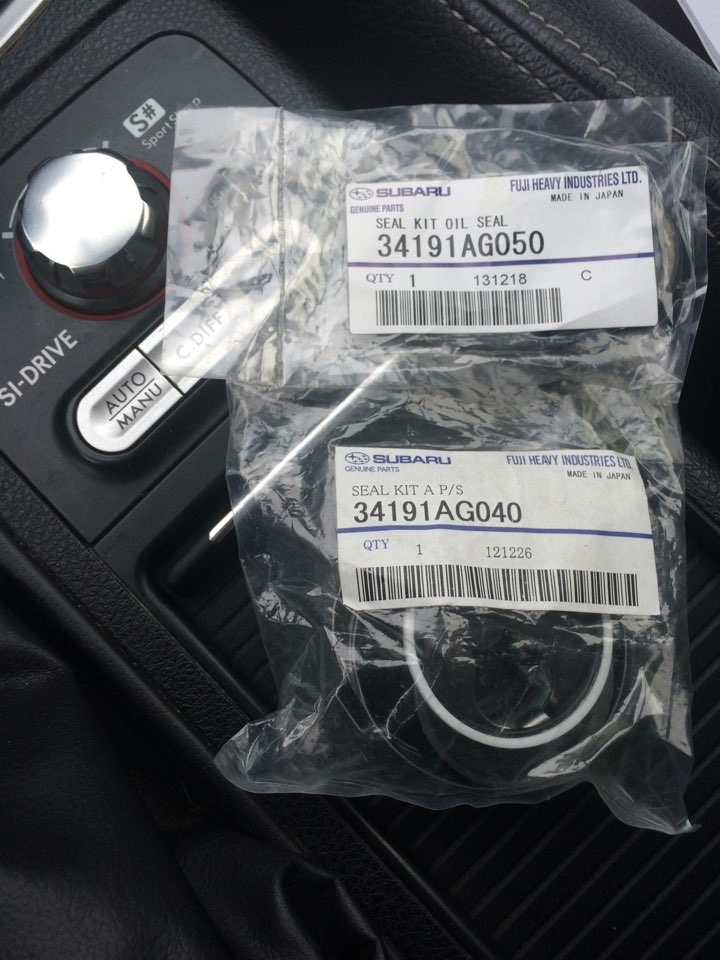 Ремонт рейки (начало) — Subaru Impreza WRX STI (GV/GR), 2,5 л, 2007 ...