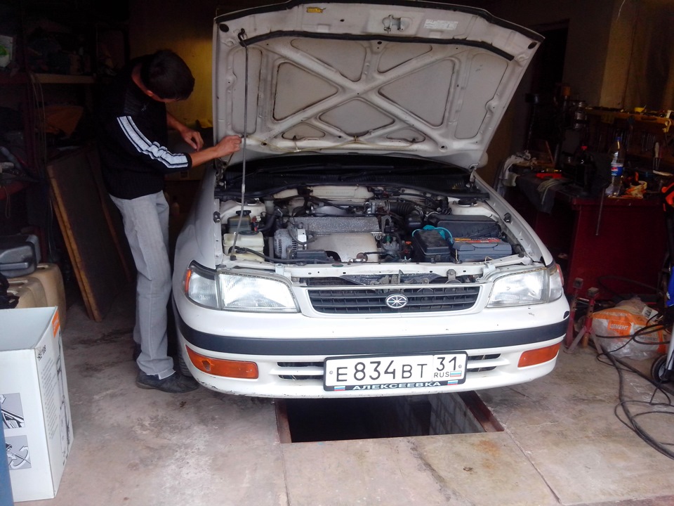 Разборка \\ "Не долго мы катались" \\ Часть 1 — Toyota Corona (T190), 2 ...