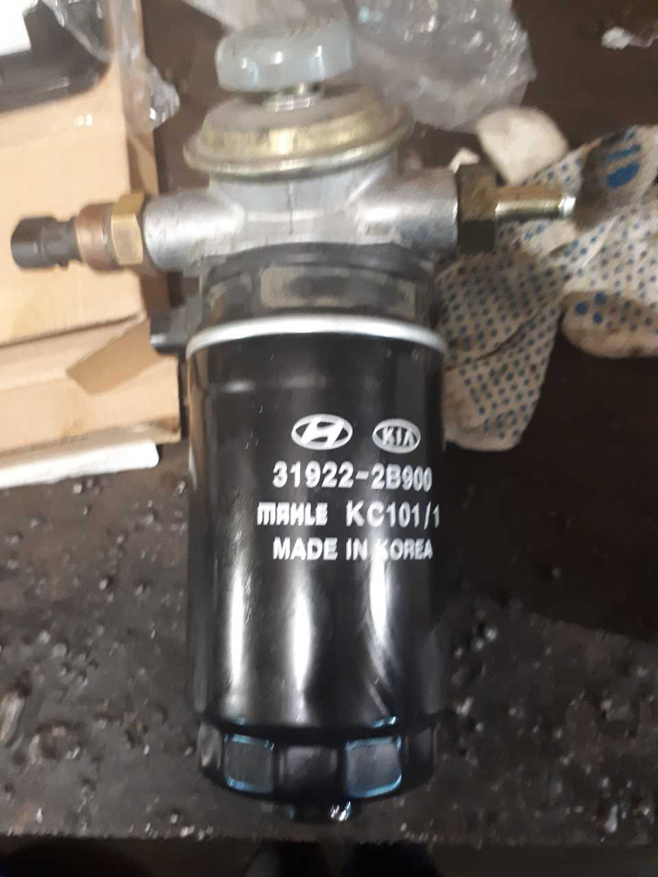 319222B900 Фильтр топливный (дизель) KIA HYUNDAI | Запчасти на DRIVE2