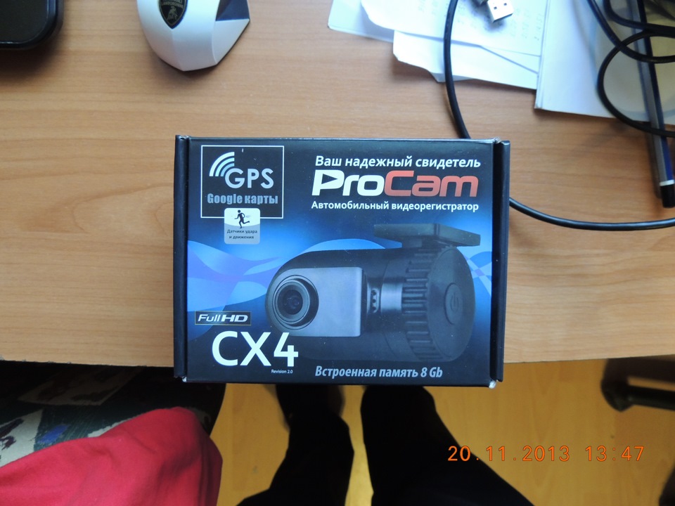 Видеорегистратор ProCam CX4 — Skoda Octavia A5 Mk2, 1,4 л, 2011 года | аксессуары | DRIVE2