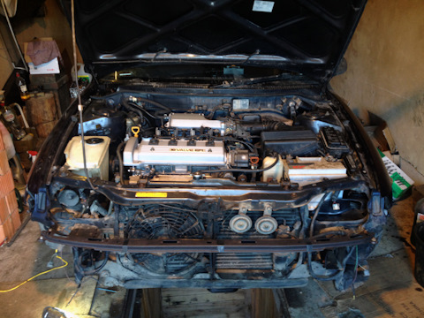 Бортжурнал Toyota Corolla AE104 FullTime 4WD