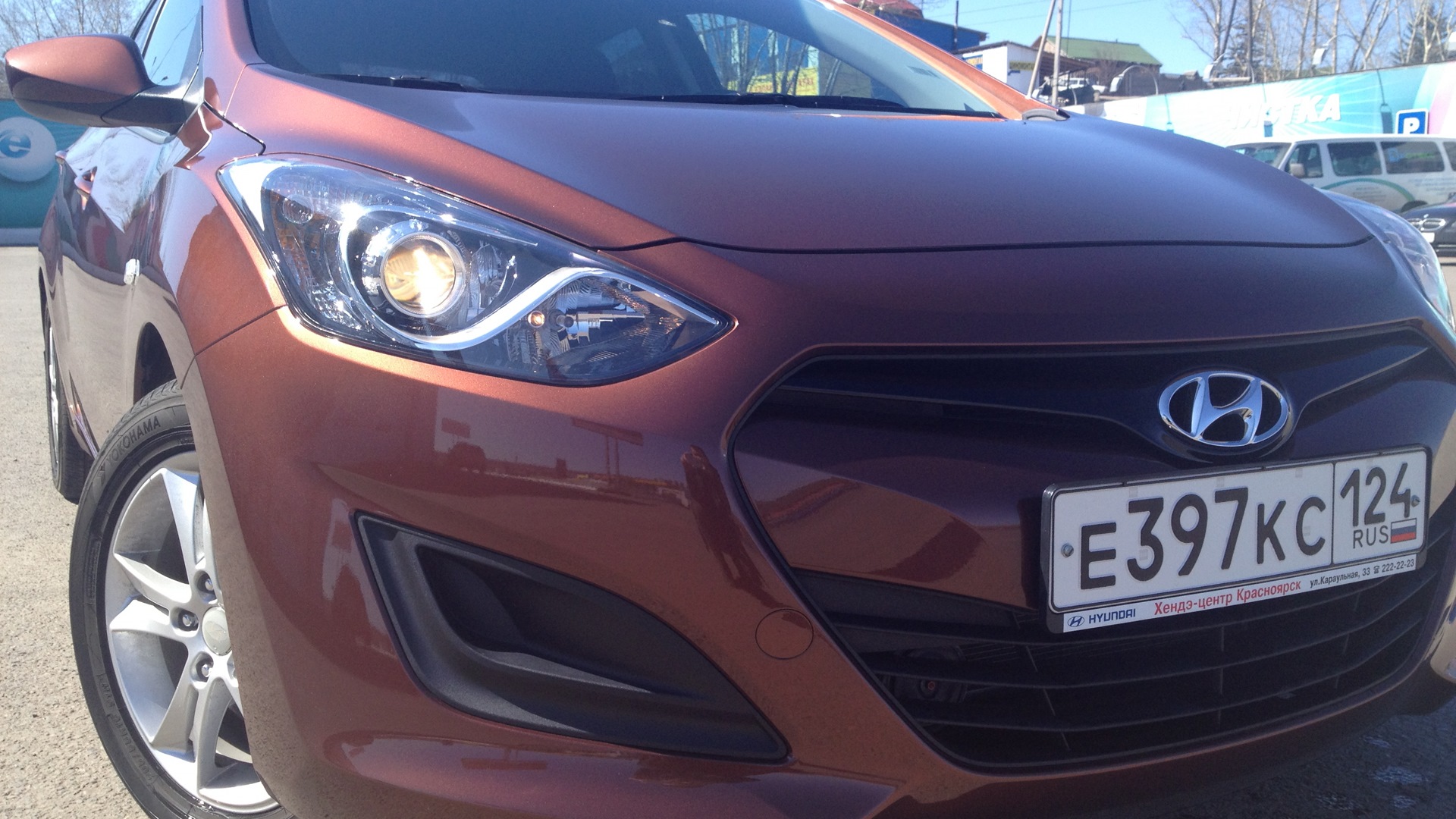 Hyundai i30 (2G) 1.6 бензиновый 2012 | Hazel Brown на DRIVE2