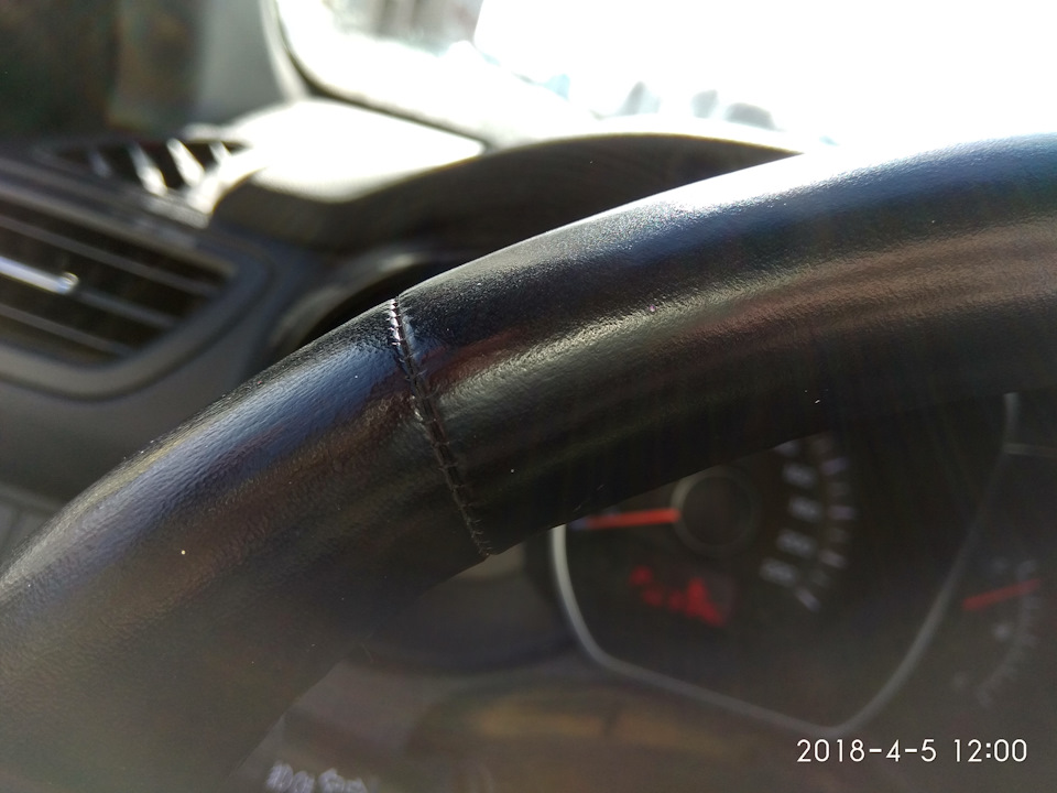 Руль и миломиновая губка. — KIA Rio 5-door (3G), 1,6 л, 2014 года ...