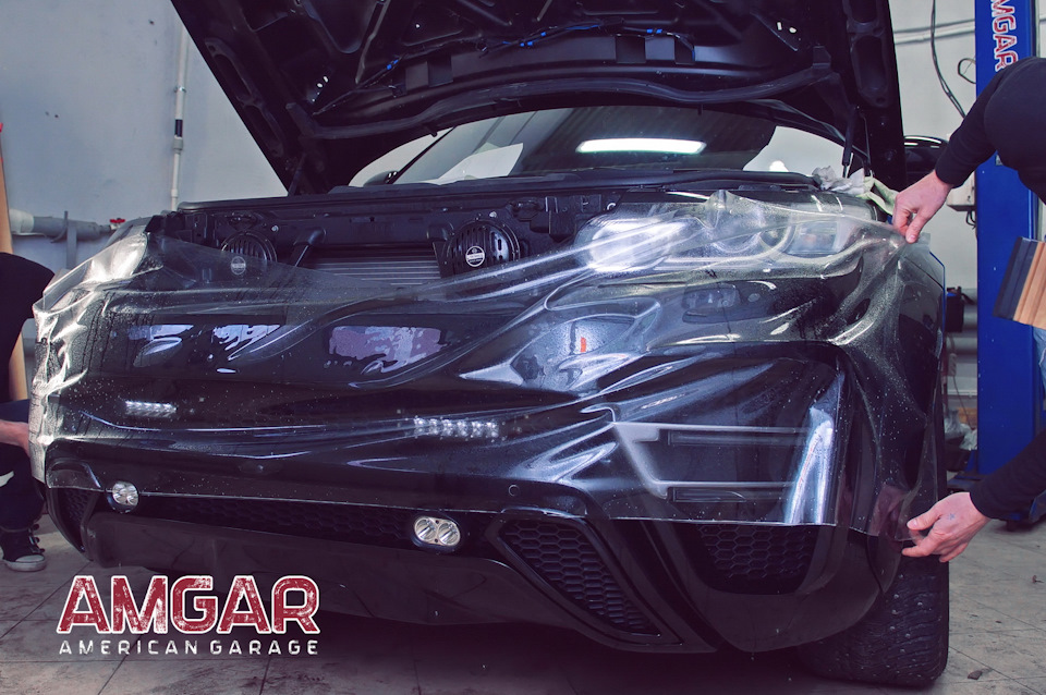 Защита кузова Range Rover Sport полиуретаном SunTek PPF — AMGAR на DRIVE2