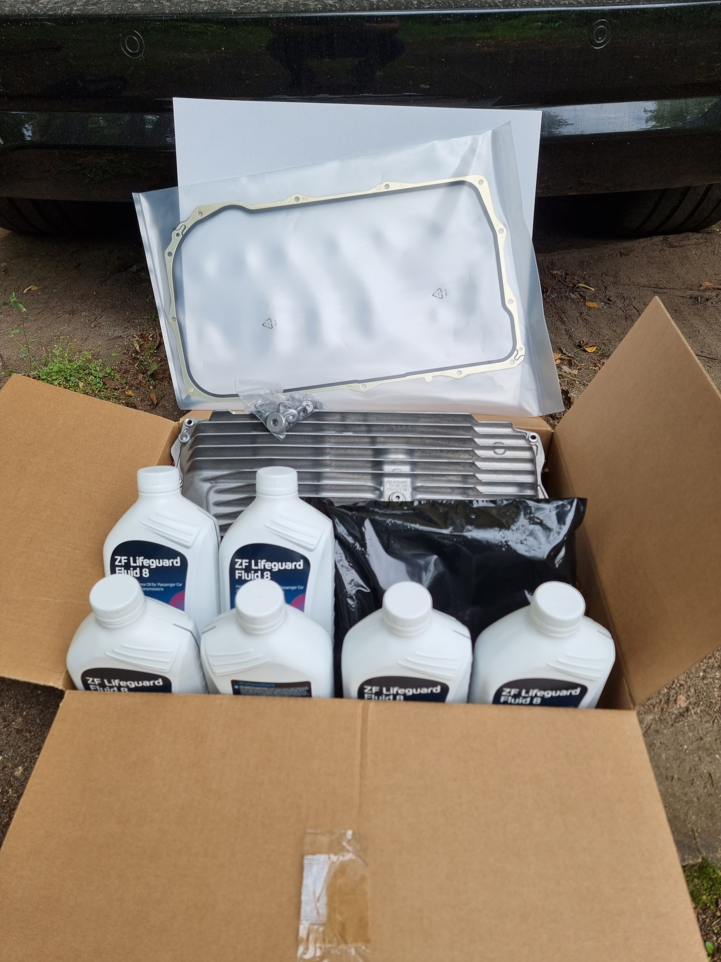 86k. Плановое ТО, алюминиевый поддон АКПП, жирные стабы и замена ручки ...