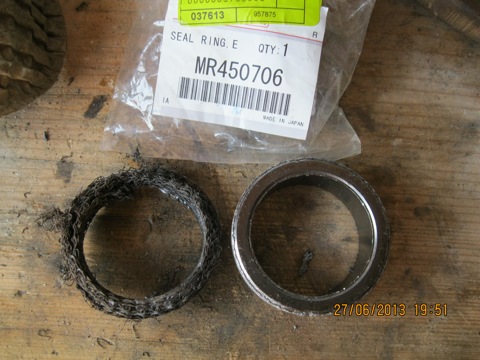 MR450706 Прокладка выхлопной трубы асбе… Mitsubishi | Запчасти на DRIVE2