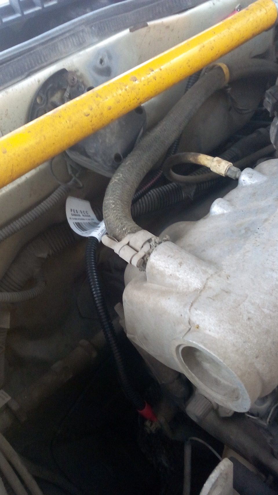 Дополнительная масса на двигатель. — Lada 2113, 1,5 л, 2007 года ...