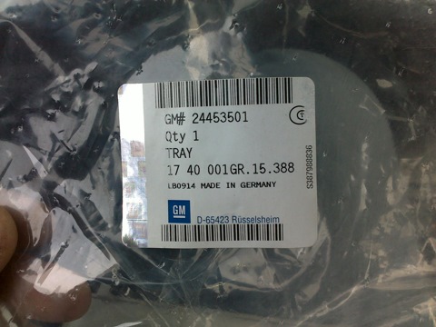 24453501 Полка для держателя очков GM | Запчасти на DRIVE2