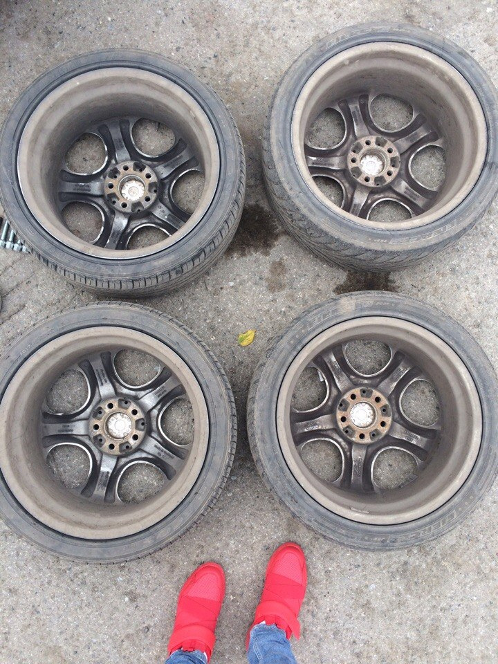 Brabus monoblock iv r18 — Mercedes-Benz E-Class (W210), 2,8 л, 2000 ...