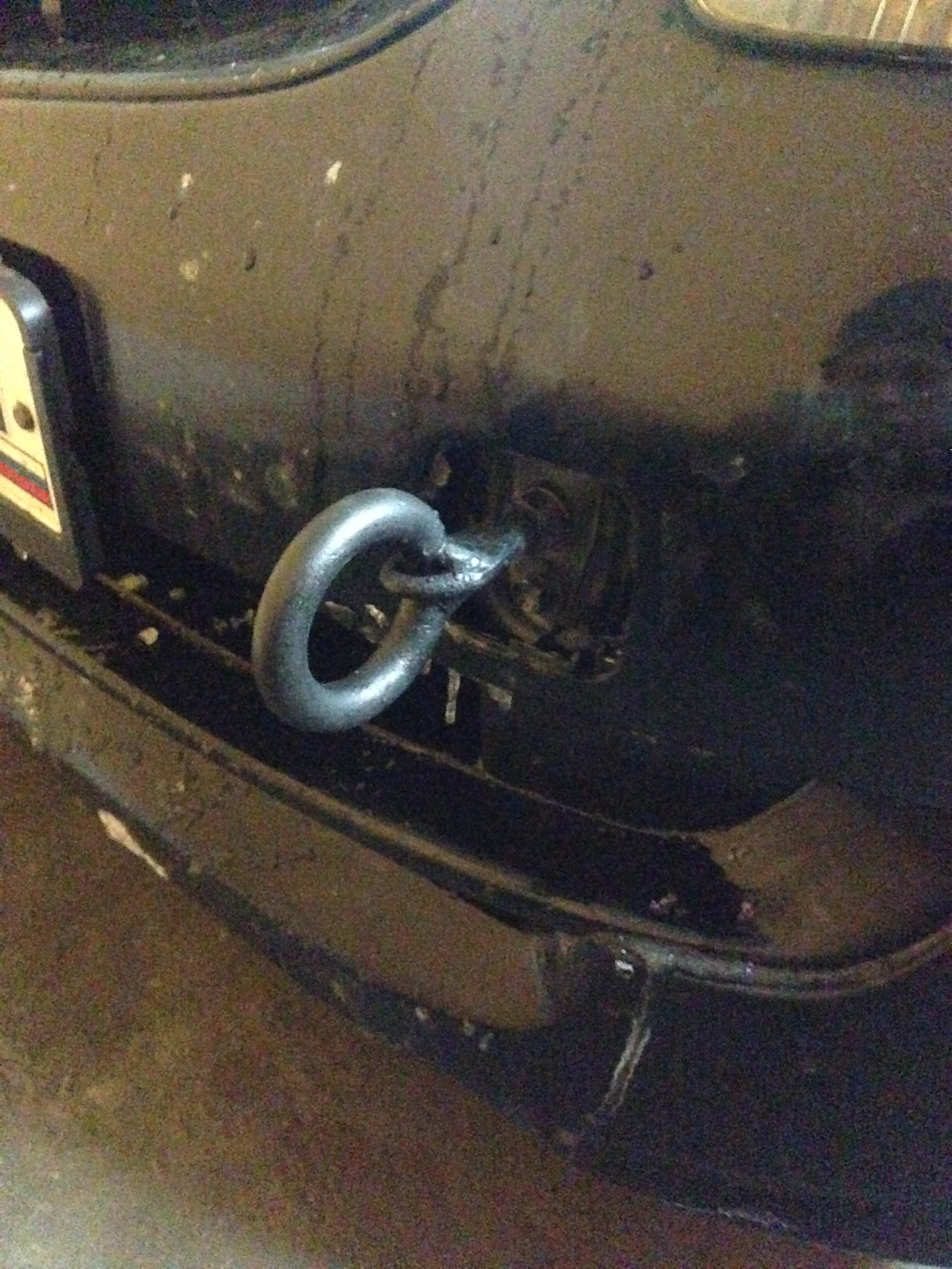 Буксировочный крюк — Honda Fit (1G), 1,3 л, 2003 года | своими руками ...