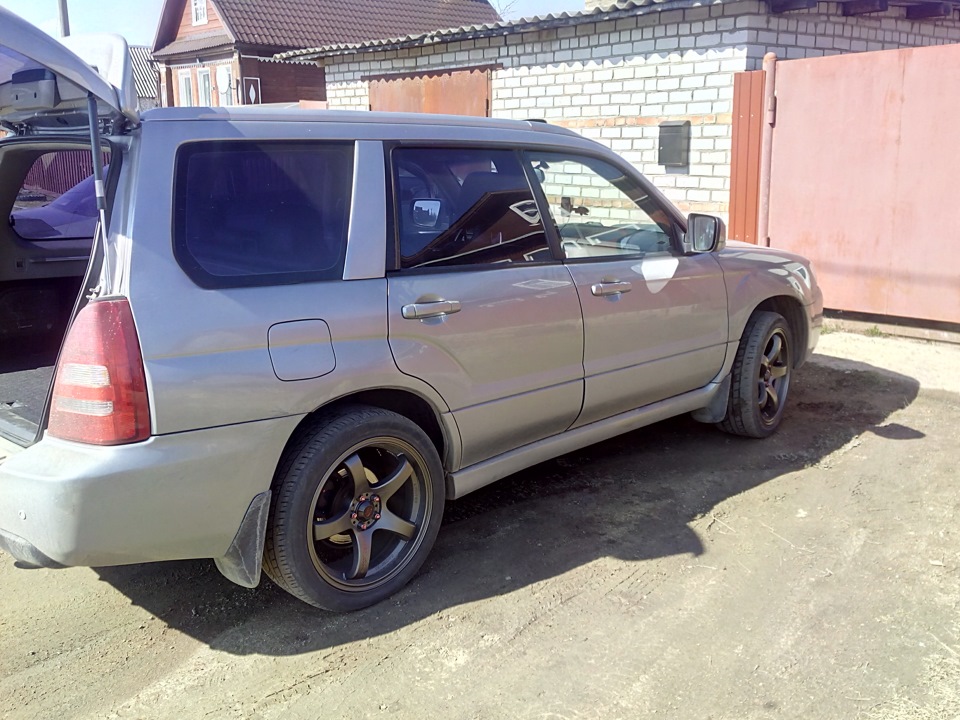 Летние тапки — Subaru Forester (SG), 2,5 л, 2007 года | колёсные диски | DRIVE2