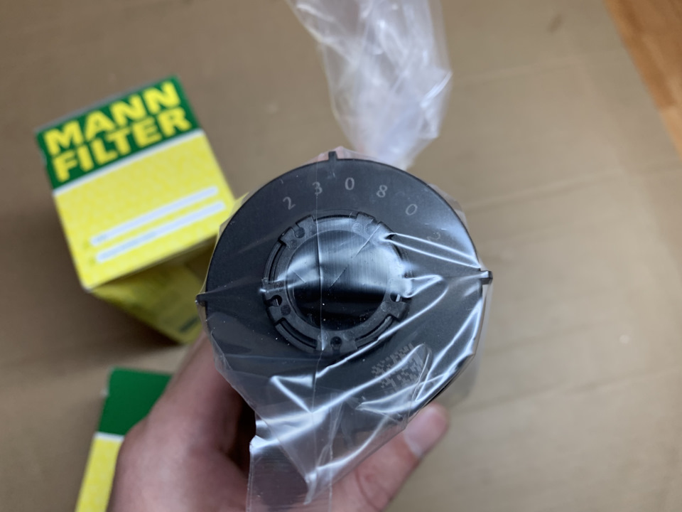 (резерв) Фильтр DSG7 DQ500 DQ381 Mann H6031z с уплотнительным кольцом на Skoda Kodiaq (1G ...