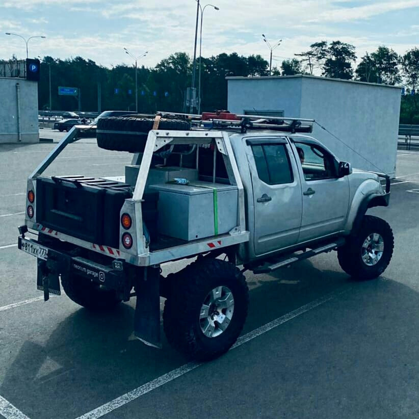 Flatbed мне запили или "Оброс рундуками" — Nissan Navara (2G), 2,5 л ...