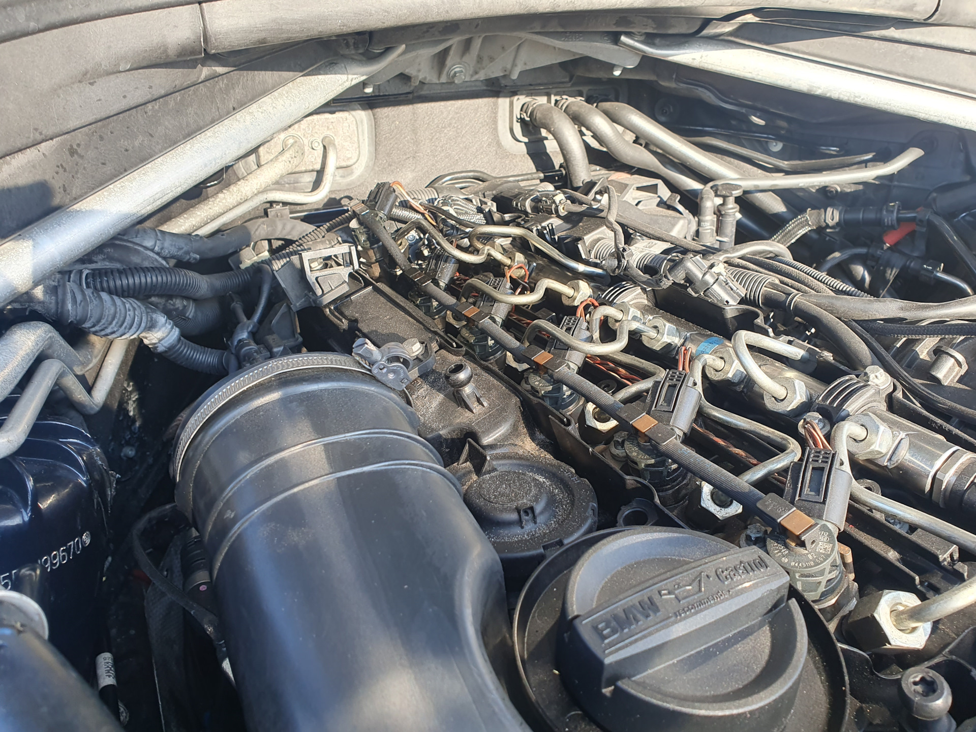 Выбило 6ю форсунку N57 — BMW X5 (F15), 3 л, 2014 года | поломка | DRIVE2