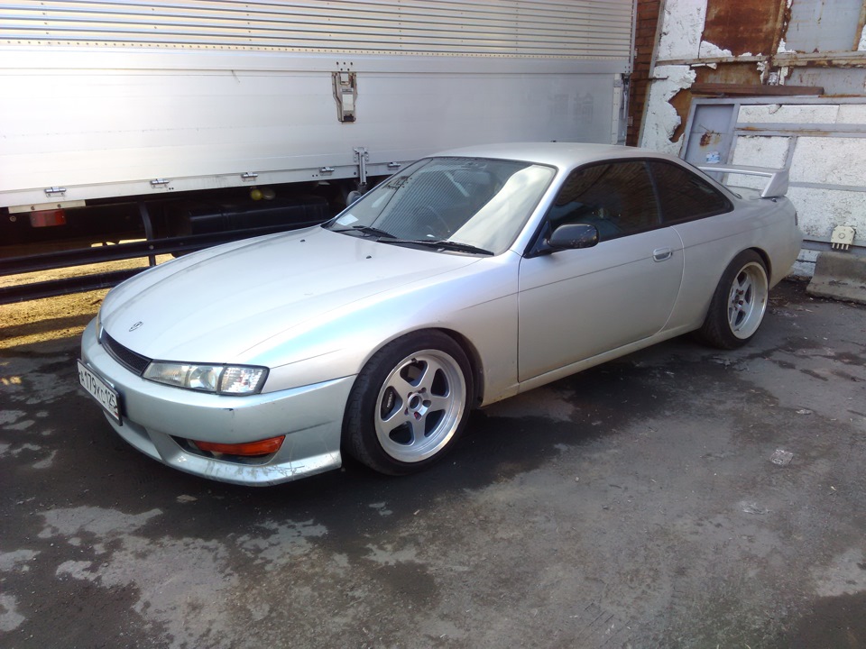 новые диски — Nissan Silvia (S14), 2 л, 1995 года | колёсные диски | DRIVE2