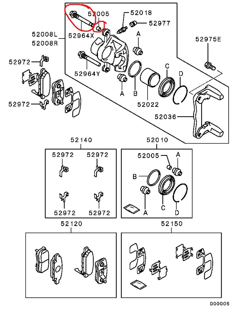 Забрал задние колодки TRW — Mitsubishi Lancer IX, 2 л, 2006 года ...