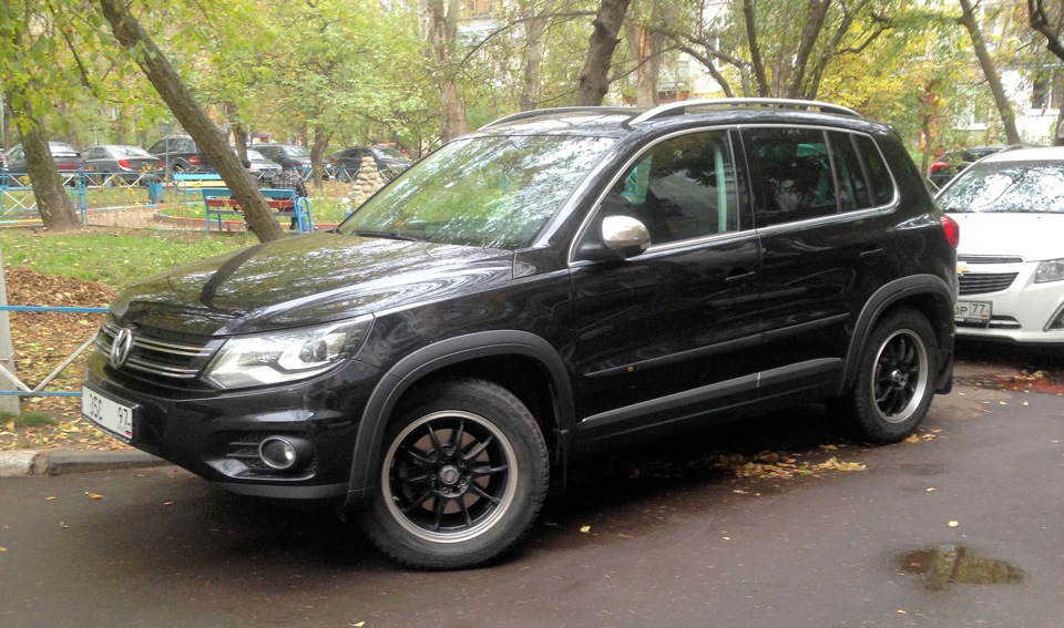 winter setup / carabus-auto — Volkswagen Tiguan (1G), 2 л, 2012 года ...