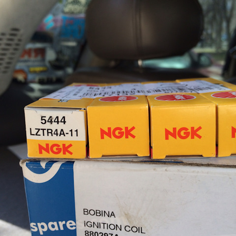 LZTR4A11 Свеча зажигания 5444 NGK | Запчасти на DRIVE2