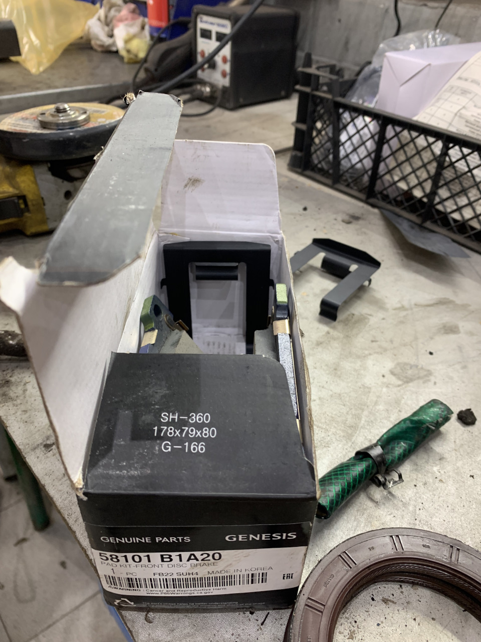 58101B1A20 Тормозные колодки KIA HYUNDAI | Запчасти на DRIVE2