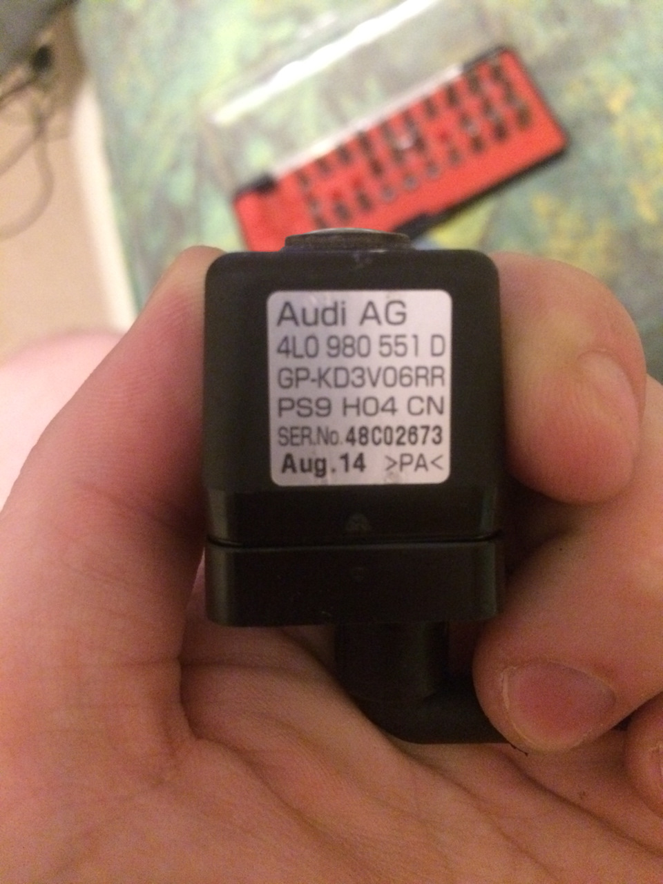 4L0980551D Камера заднего вида VAG | Запчасти на DRIVE2