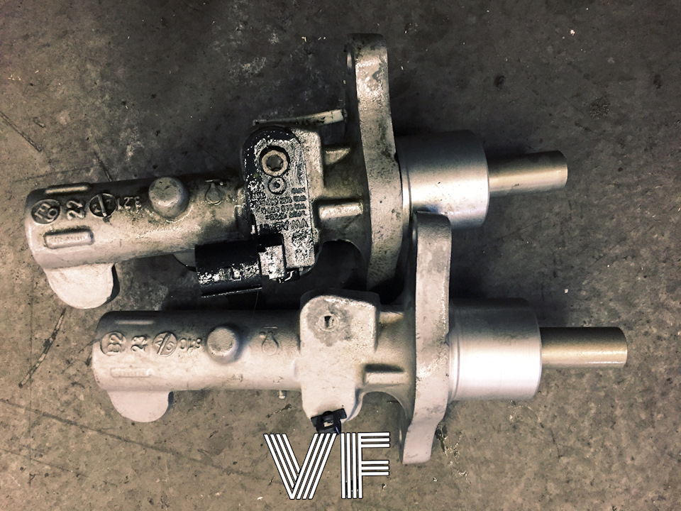 CrOsS ToURaN — Замена ГТЦ на 23.8 от GTI/R — Volkswagen Touran (1G), 2 ...