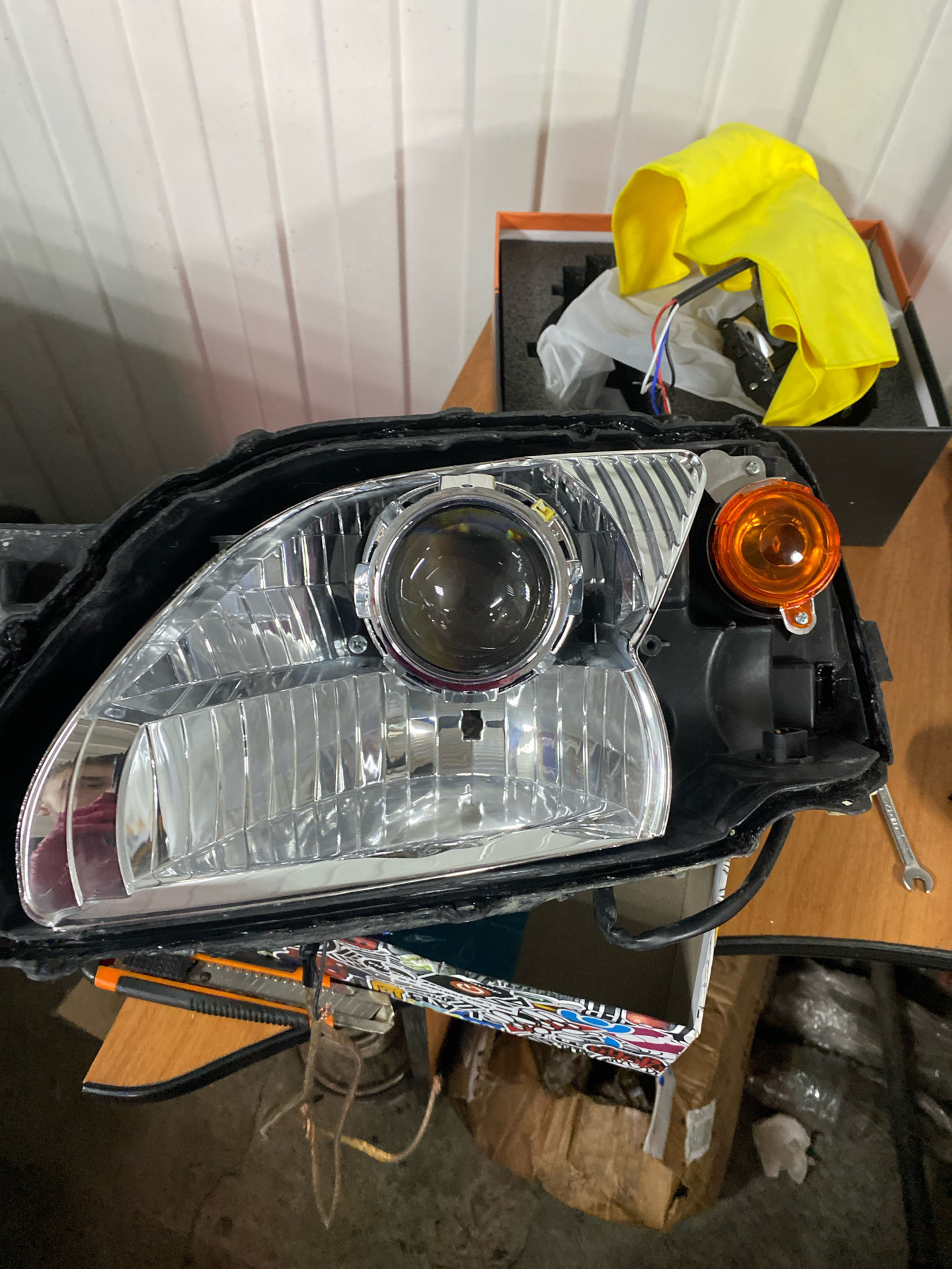 Установка BI-LED Legacy B4 BE/BH рест. — DRIVE2