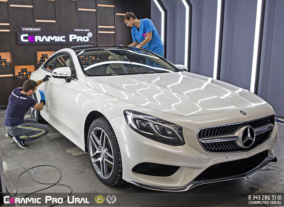 Центр Ceramic Pro Ural принял в работу автомобили Mercedes-Benz и BMW — CeramicPro Ural на DRIVE2